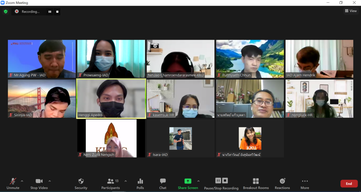 Chit Chat in KKU Workplace ประสบความสำเร็จ สร้างบรรยากาศความเป็น ...