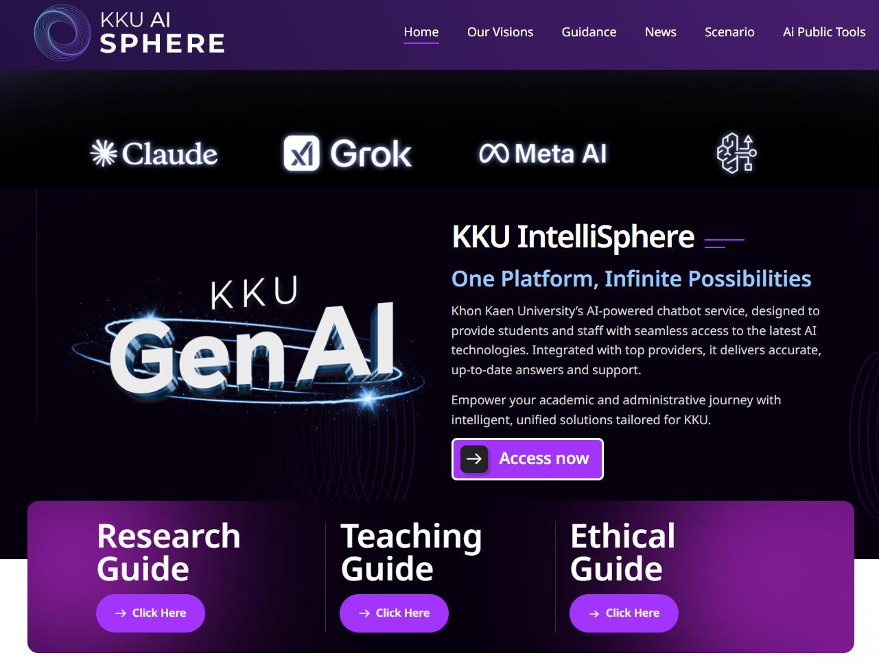 ดีเดย์ AI ฟรีกว่า 10 ตัว สำหรับ นศ. และบุคลากร มข. KKU IntelliSphere ...